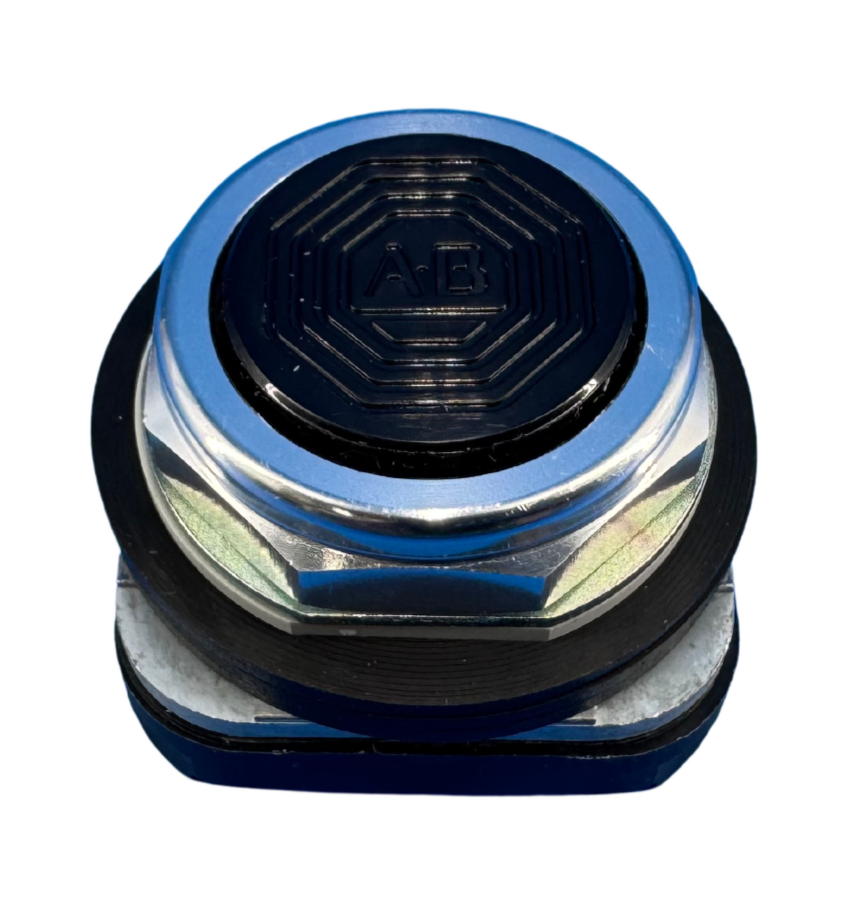 30mm Push Button Black 800T-A2