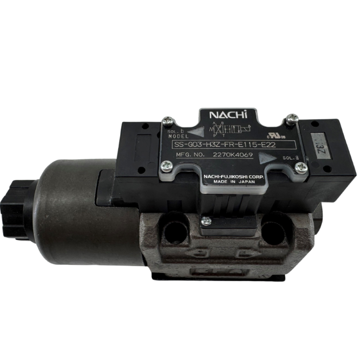 Directional Valve Trash Compactor. SS-G03-H3Z-FR-E115-E22