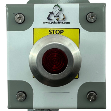 Remote: 30mm, Illuminated Push/Pull E-Stop, 8' Long. Includes Interlock ...