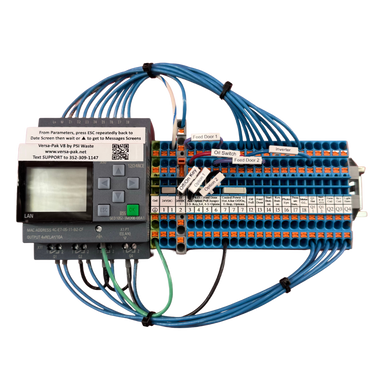 Versa-Pak Universal Trash Compactor Control System. PLC Retro Kit.