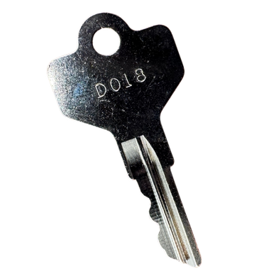 Key D018 AB Single Sided - PSI Waste Equipment Services
