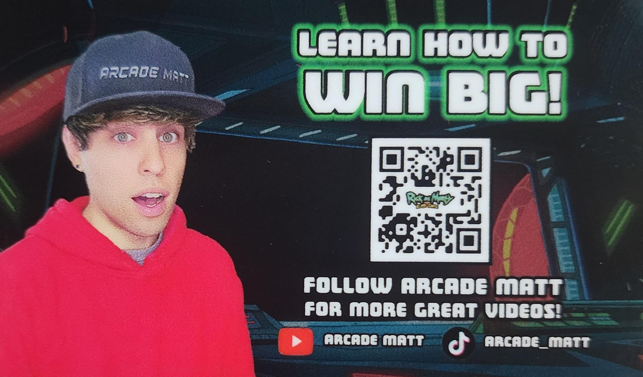 Arcade Matt Decal for Rick and Morty