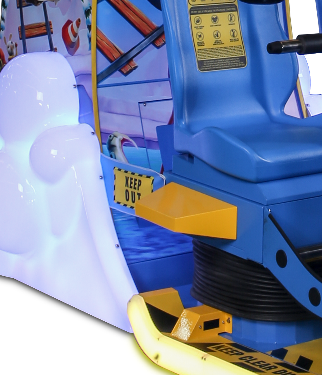 Keep out sign RIGHT SIDE for Virtual Rabbids (RB1-PC-018A-R0) - LAI ...