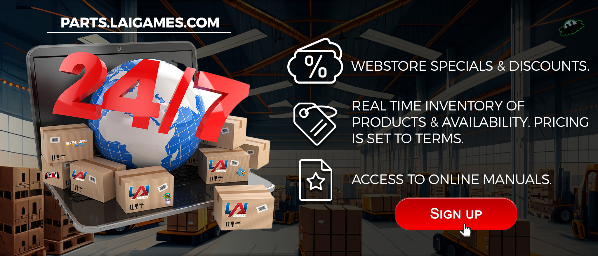 LAI Games Parts Store