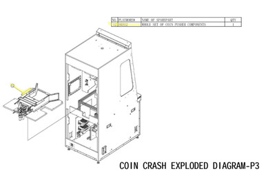 Whole set of pusher components for ABCC (SKH12)