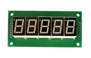 5-Digit Segment Display for Tornado (01.019.144)