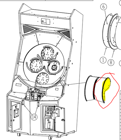 No.17 Left & Right side decals for FGTeeV (06.025.021)