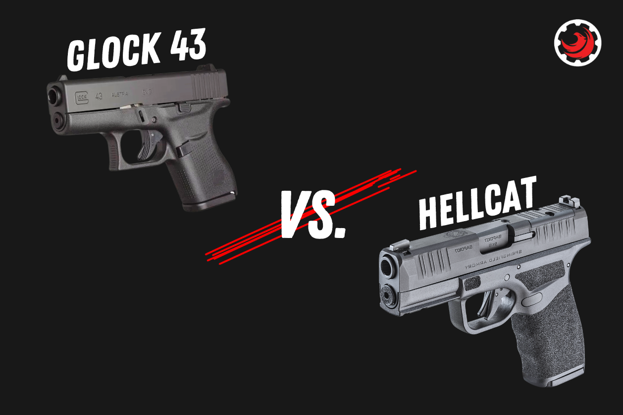 Glock 43 vs Springfield Hellcat: Handgun Comparison - Overwatch Precision