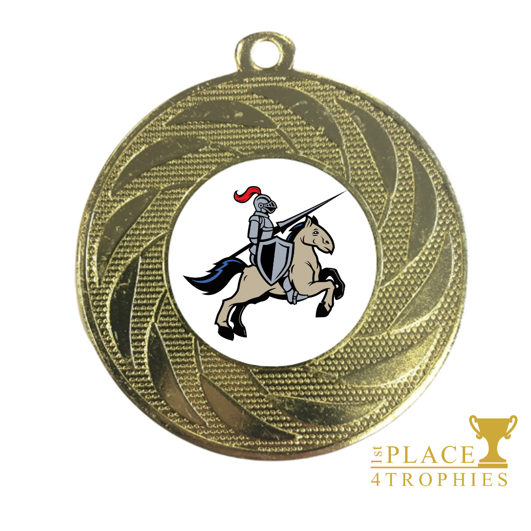 Jousting Knight Medal Award Competition Re-enactment Event Prize ...