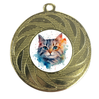 Best In Show Cat Medal 50mm Charity Award Pet Show Party Bag Prize ...