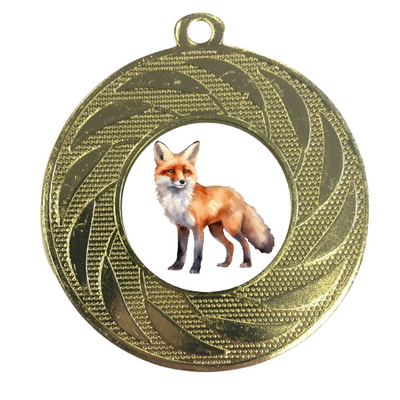 Fox Medal Award 50mm Eco Warriors Nature Wildlife Conservation ...