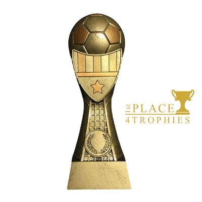 Football Team Trophy With Custom Club Logo Winners Trophy Personalised ...