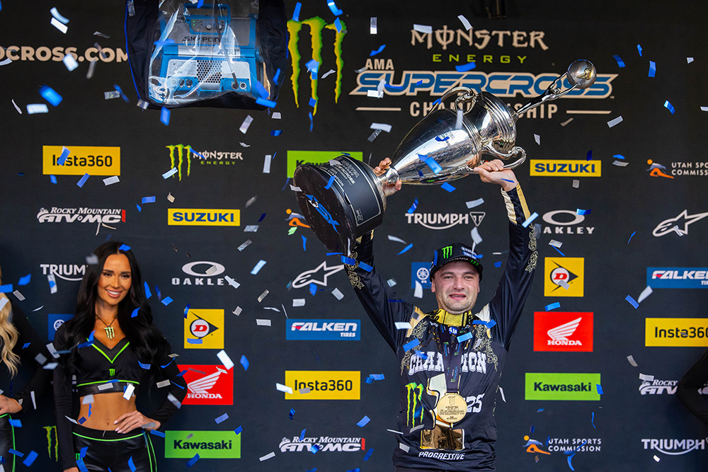 Cooper Webb Wins Monster Energy Supercross Championship! - FLY Racing