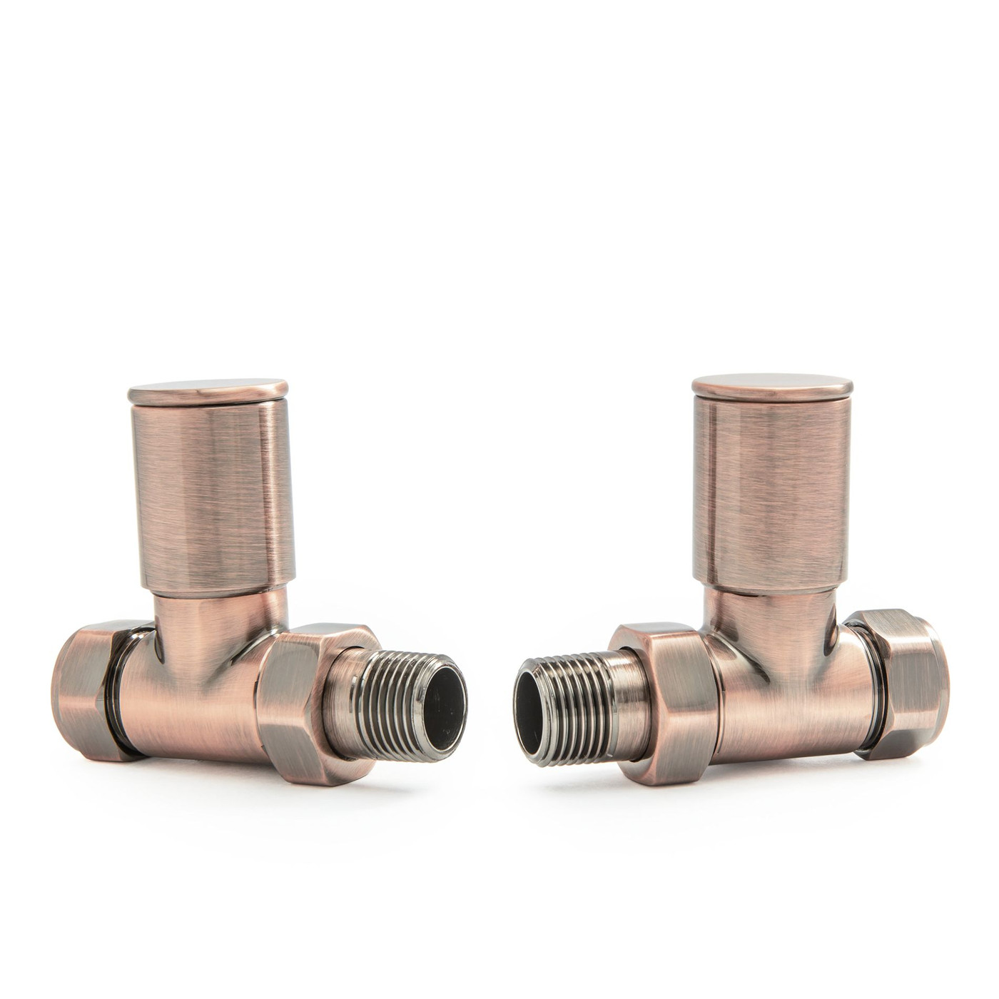 Marvine Modern Manual Straight Antique Copper Radiator Valves ...