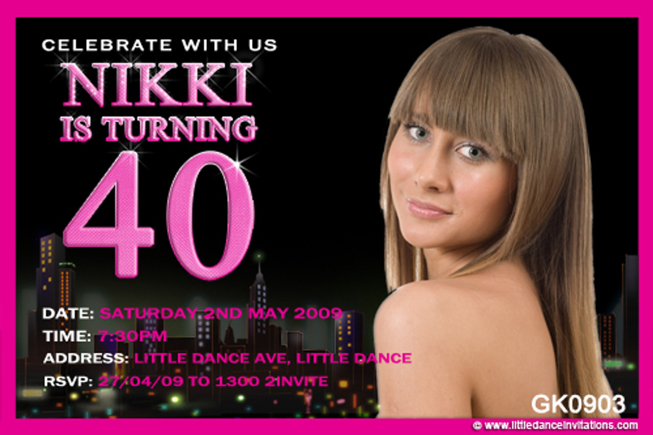 Sex In The City Invitations For Sale Sex In The City Birthday Party Photo Invitations For Sale