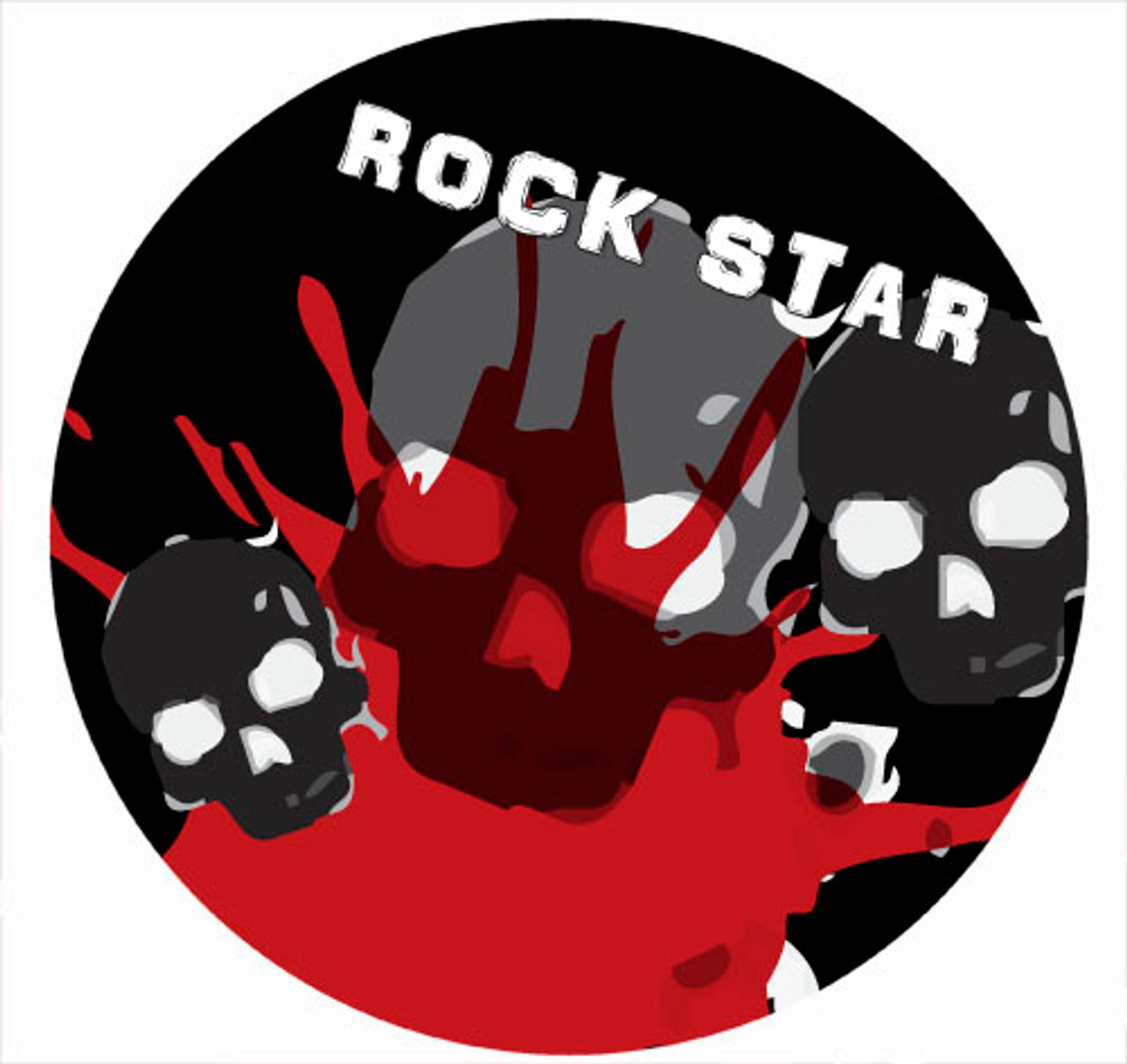 Buy Rock Star Party Labels Online - Rock Star or Rocker Printed ...
