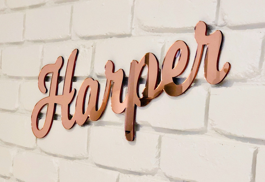 Acrylic Wedding Signs Australia | Laser Cut Acrylic Word Signs Online ...