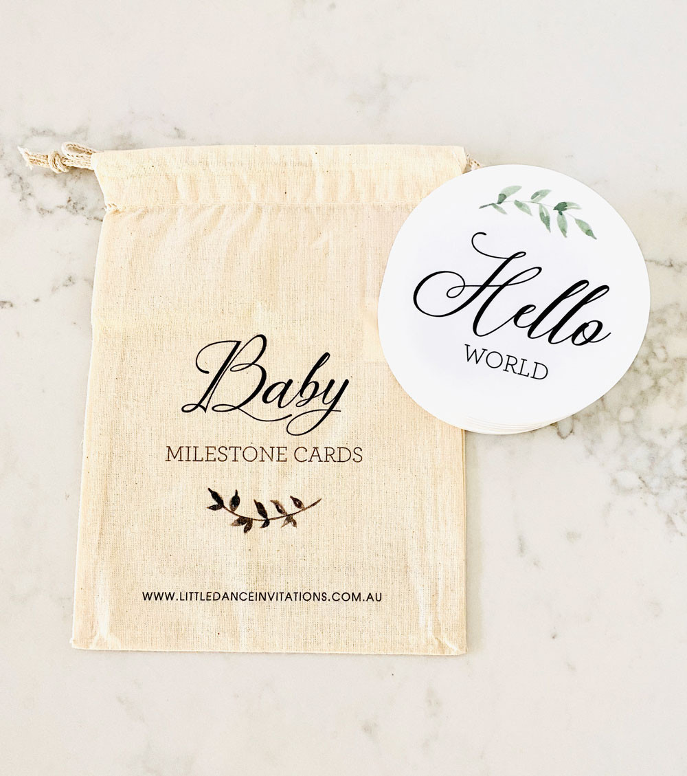 Baby Milestone Cards | Wooden Milestone Signs | Acrylic Cards ...