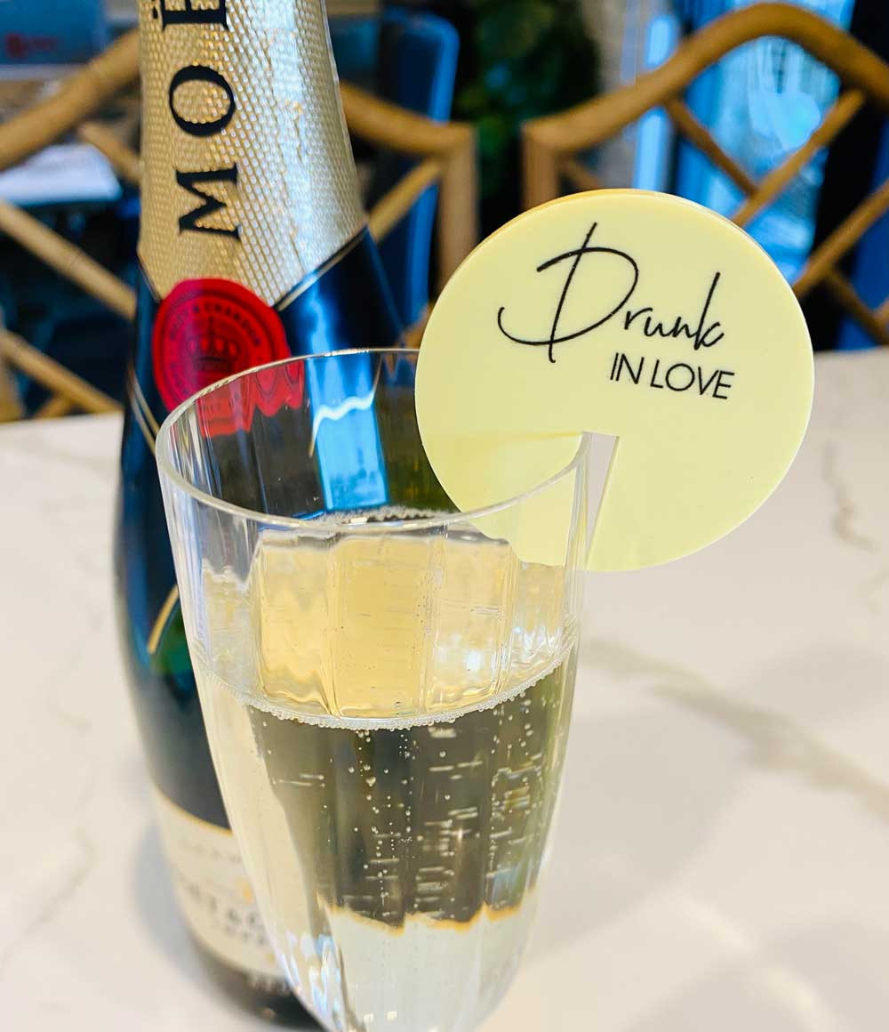 Personalised Drink Tags for Weddings, Christmas Functions, Dinner ...