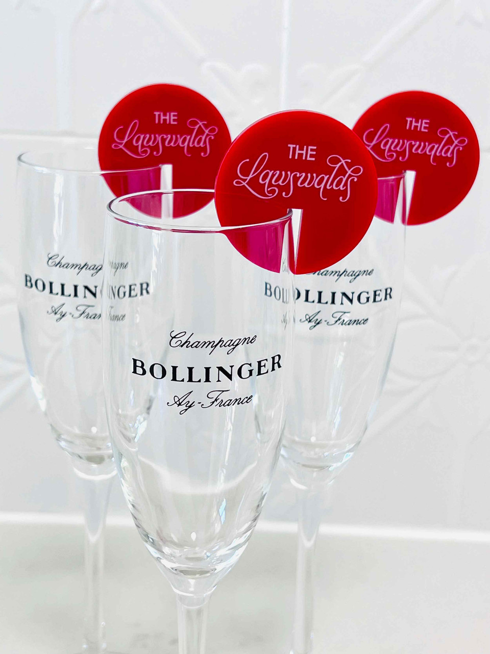 Personalised Drink Tags for Weddings, Christmas Functions, Dinner ...