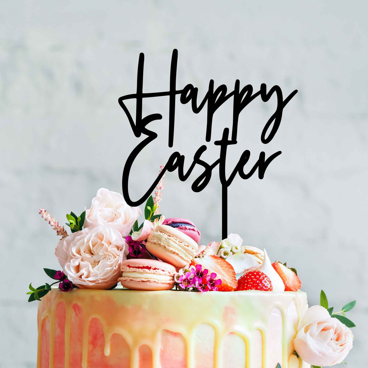 Happy Easter Cake Topper