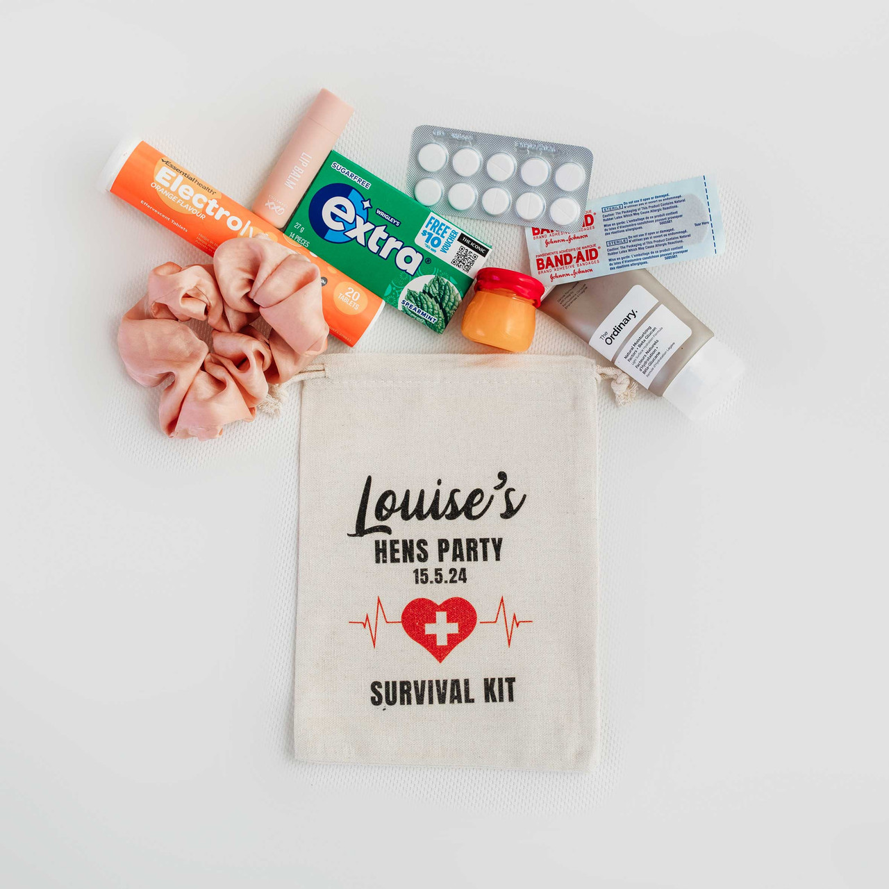 Personalised Hens Party Favours and Survival Kits