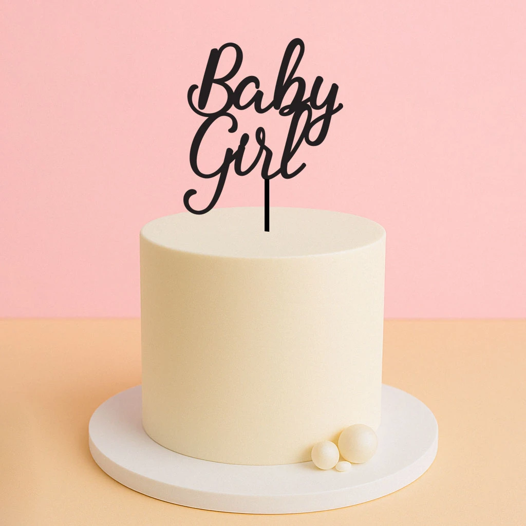 Newborn Baby Cake Topper