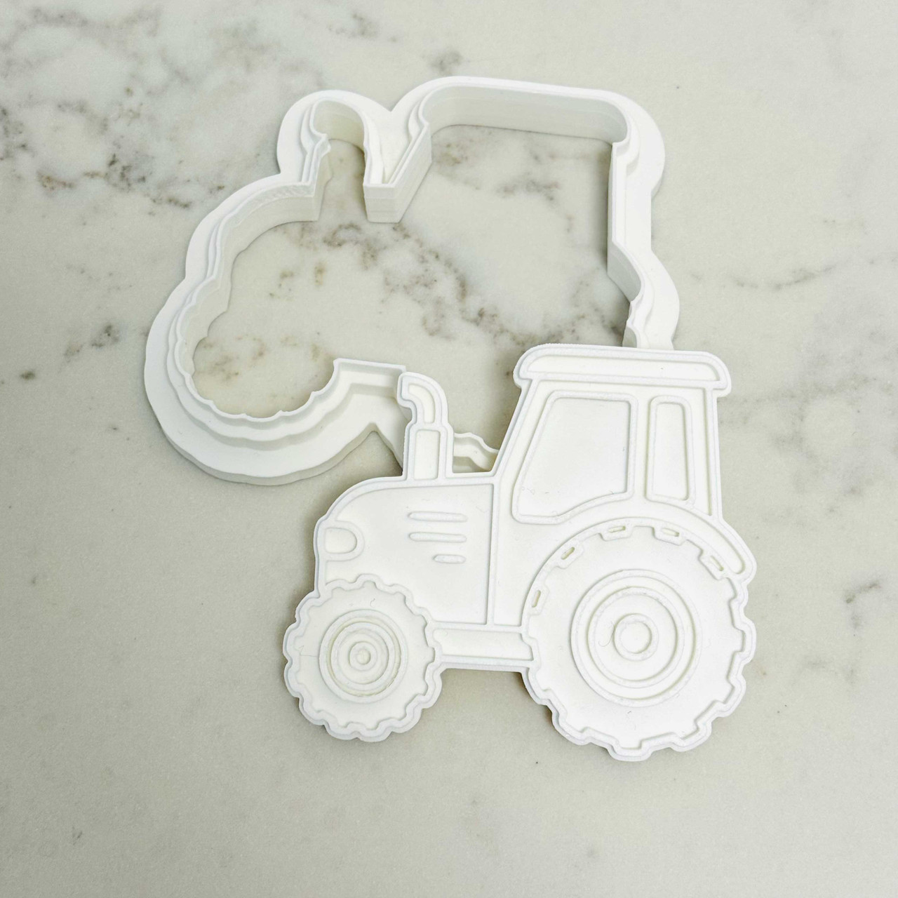 Tractor Cookie Stamp & Cutter Set | Farm Theme Cookie Tools – Little Dance