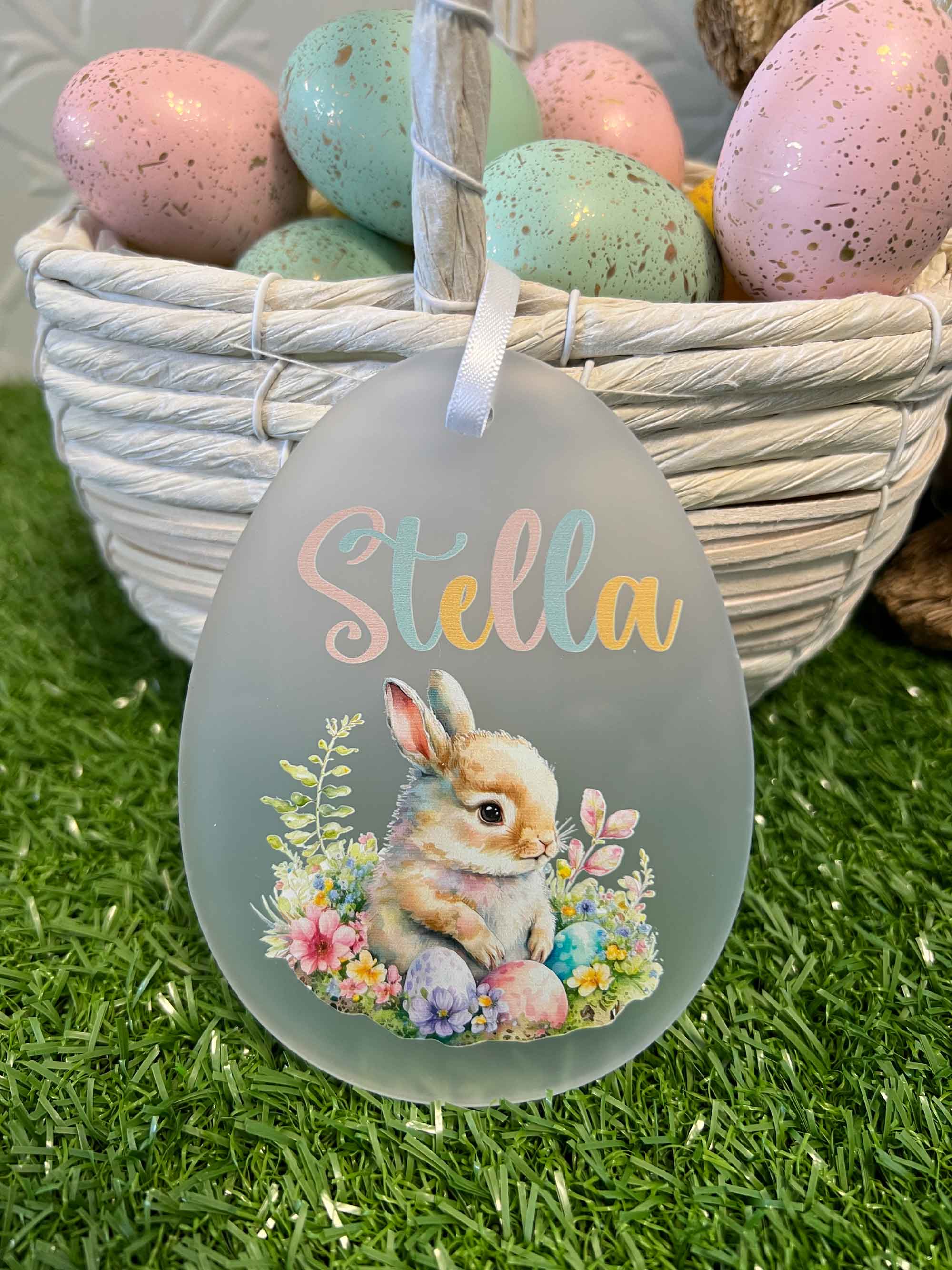 Personalised Easter Gift Tags – Acrylic Name Tags