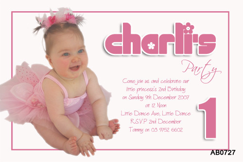 Funky Chic girls party invitations shop online! Buy Chic Little Dance ...